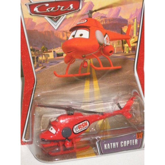 Disney | Toys | Disney Pixar Cars Kathy Copter 3 Vhtf | Poshmark
